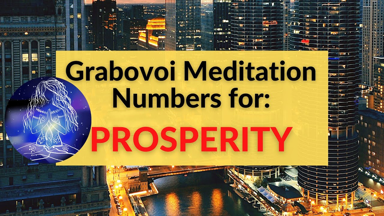 Guided Prosperity Grabovoi Number Meditation | Radionic Number | Codes ...