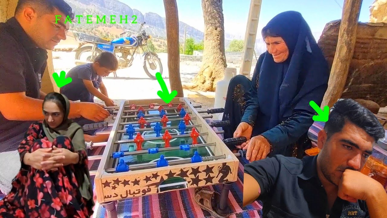 El juego feliz de Fatemeh y Amir con Saman; Cuando el amor reemplaza la ...