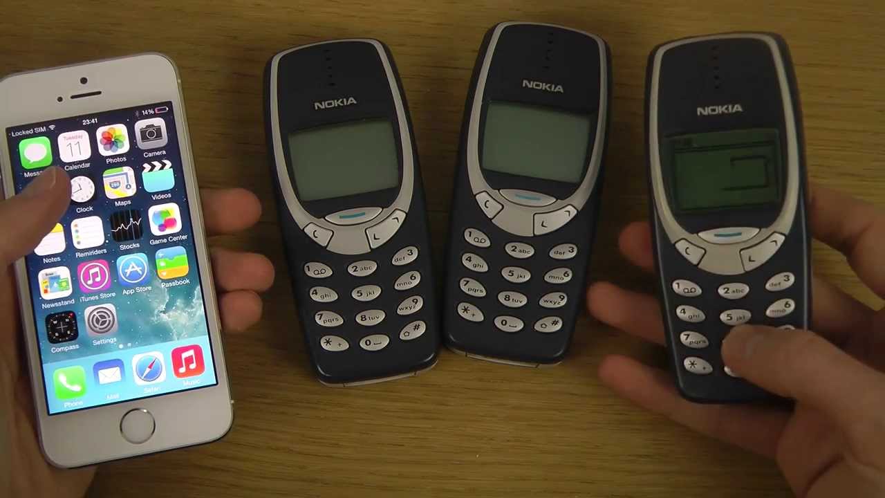 Ios 7 1 Final Vs Nokia 3310 Which Is Faster 2014 Youtube