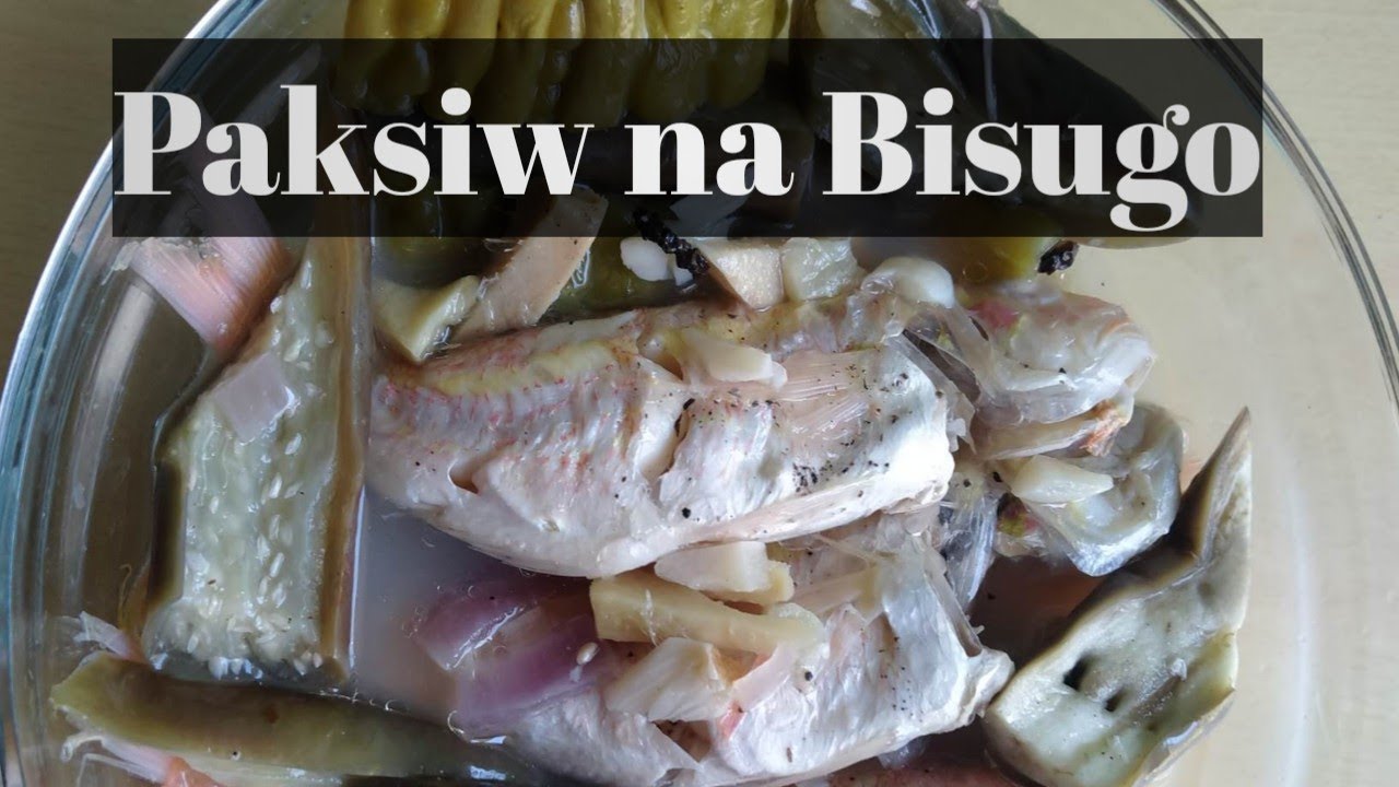 Paksiw na Bisugo - YouTube