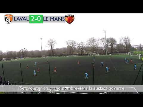 Karamba Sylla, Dembo Sylla and Ibrahim Traoré vs Le Mans U19s