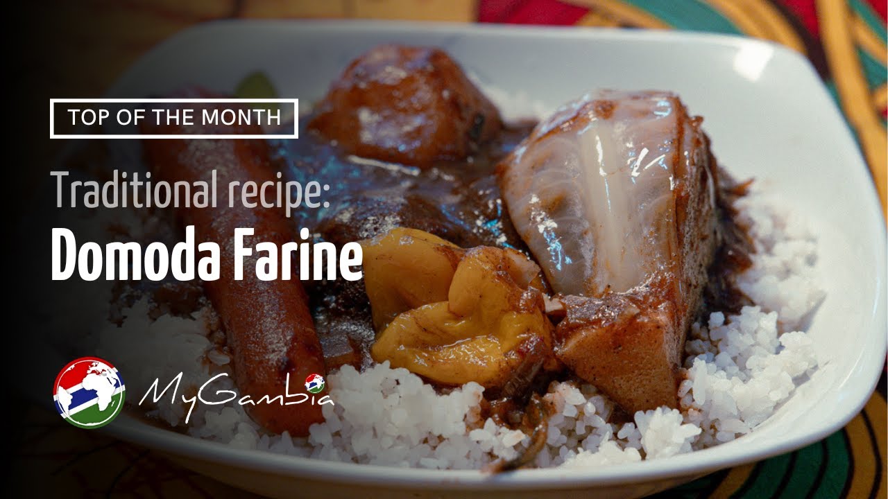 How to Make Traditional Gambian Dish: Domoda Farine | My Gambia | My ...