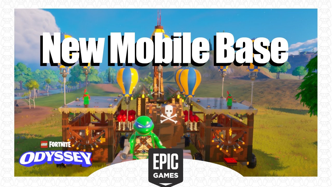 NEW MOBILE BASE! Lego Fortnite Odyssey Hardcore - YouTube