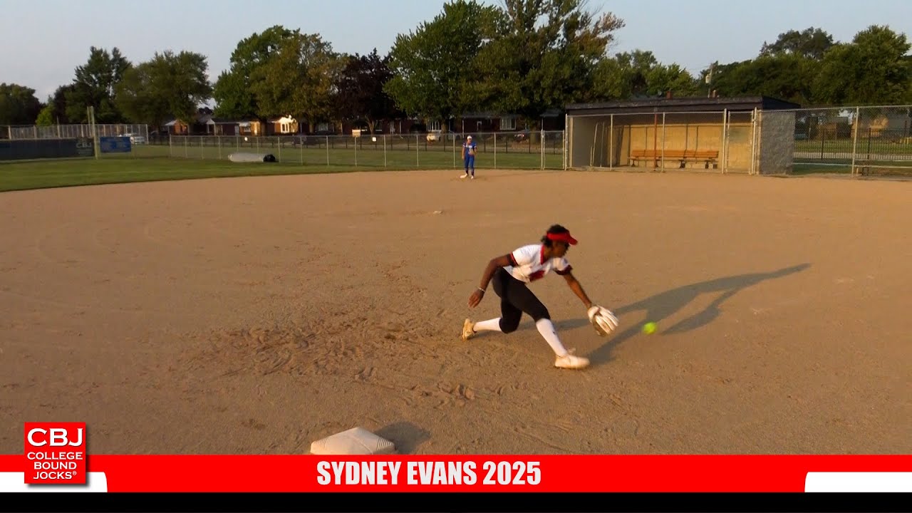 Sydney Evans 2025 Corner/Outfielder Softball Skills Video - YouTube