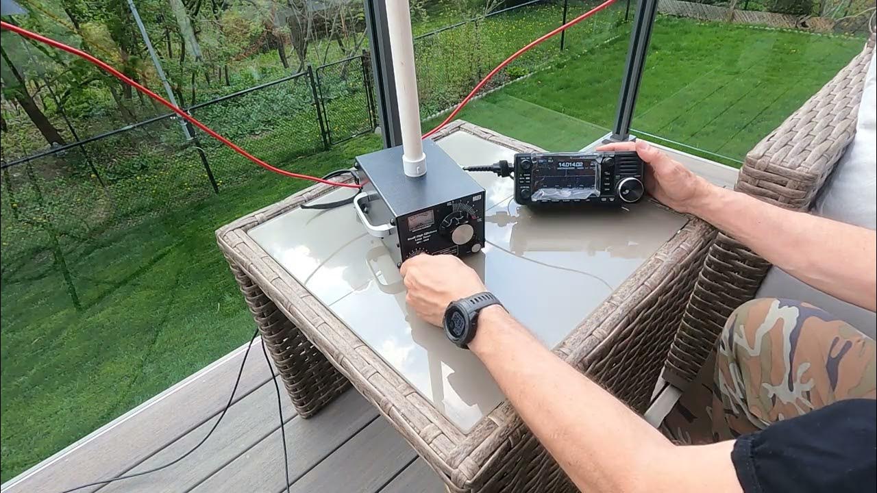 A look at the MFJ-935B Loop Antenna tuner. - YouTube