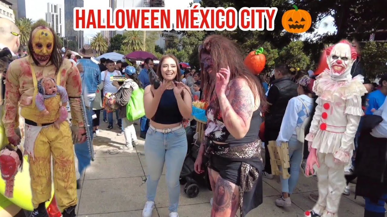 HALLOWEEN MÉXICO CITY 4K - YouTube