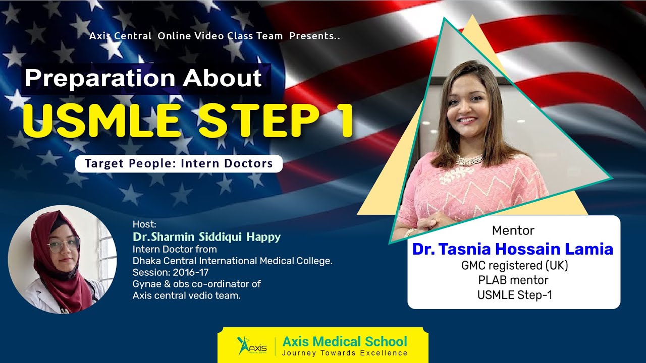 Preparation about USMLE Step-1 ll Dr. Tasnia Hossain Lamia - YouTube