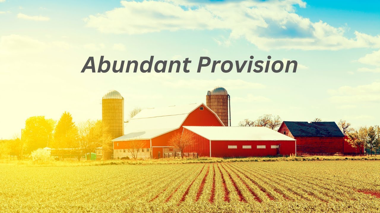 Abundant Provision - Malachi 3:10 - YouTube