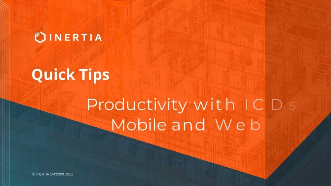 Productivity Tracking with Inertia ICDs - YouTube