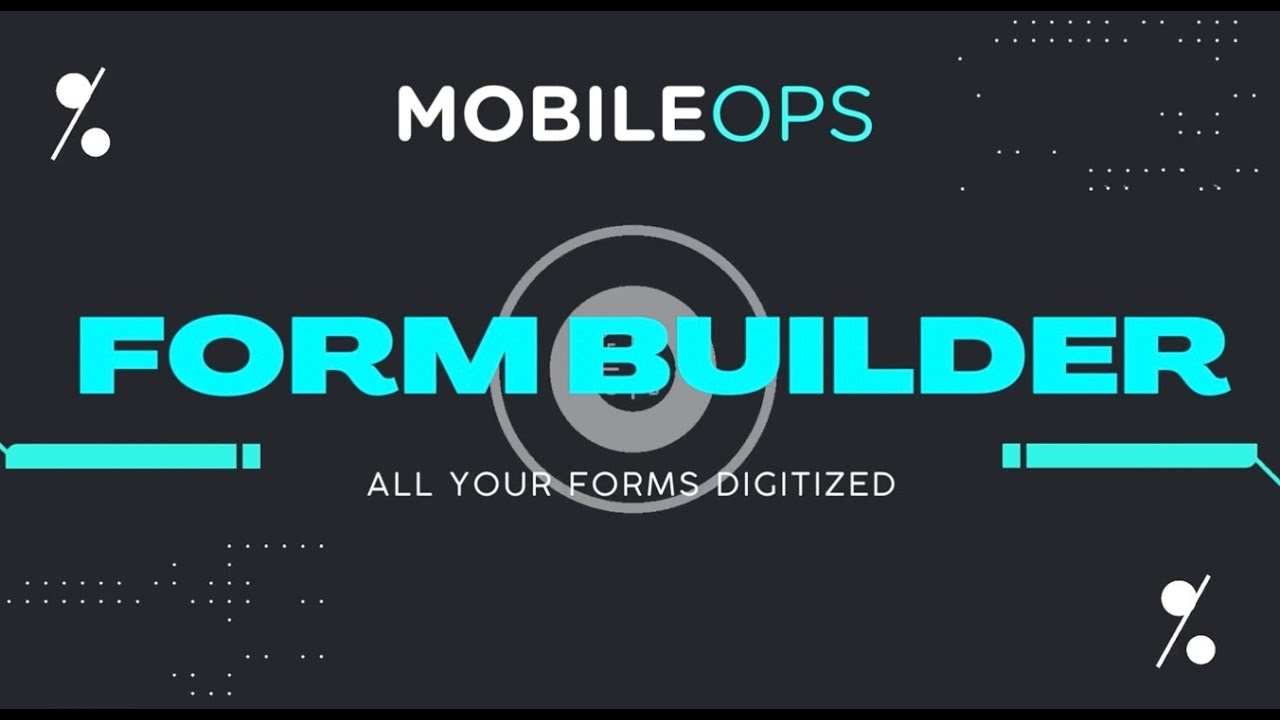MobileOps | Custom Form Builder - YouTube