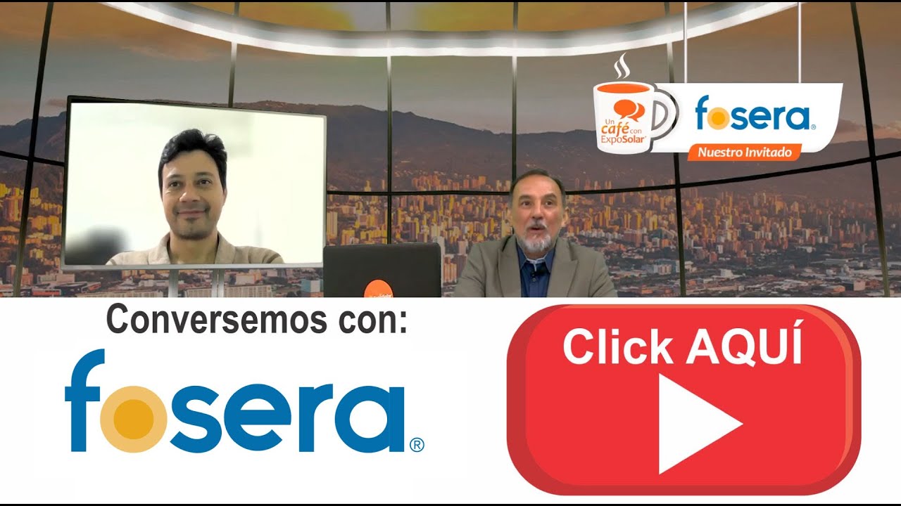 FOSERA EN UN CAFÉ CON EXPOSOLAR - YouTube