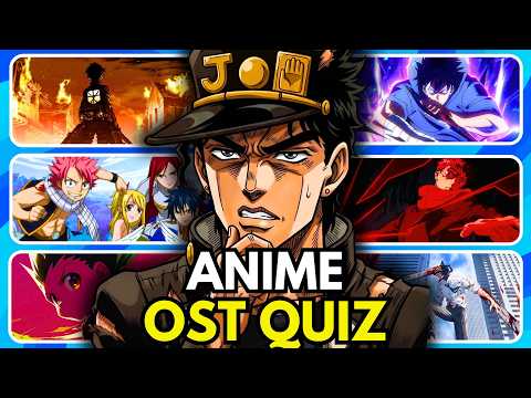 ANIME OST QUIZ🔥 - 50 Ost [VERY EASY - VERY HARD]