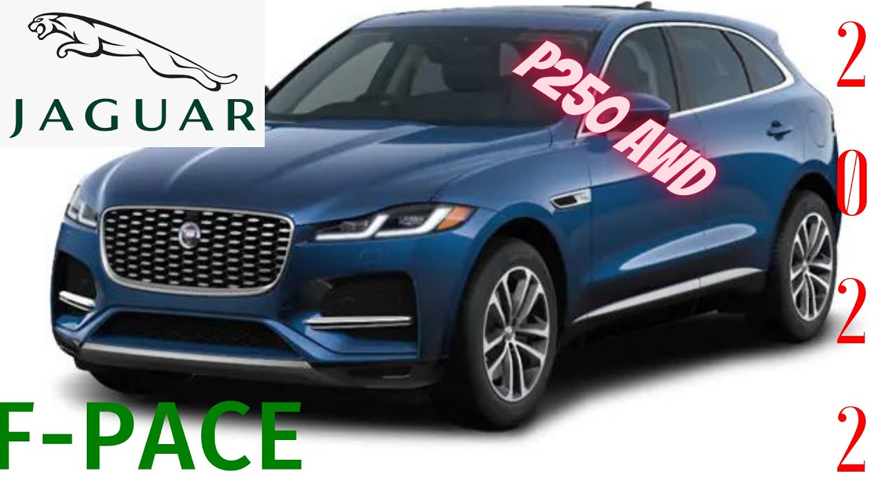 JAGUAR F PACE Bluefire Blue 2022 - YouTube