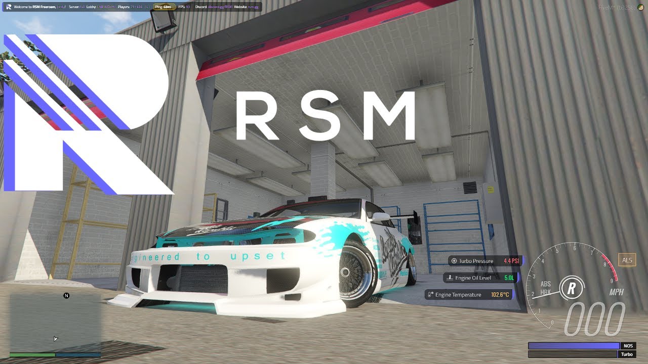 RSM Freeroam Drifting FiveM - YouTube