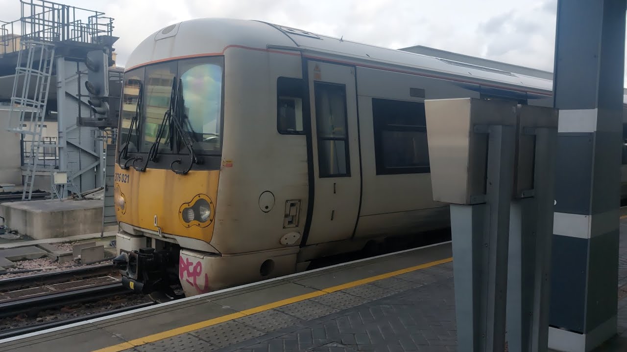 Class 376 at top speed - YouTube