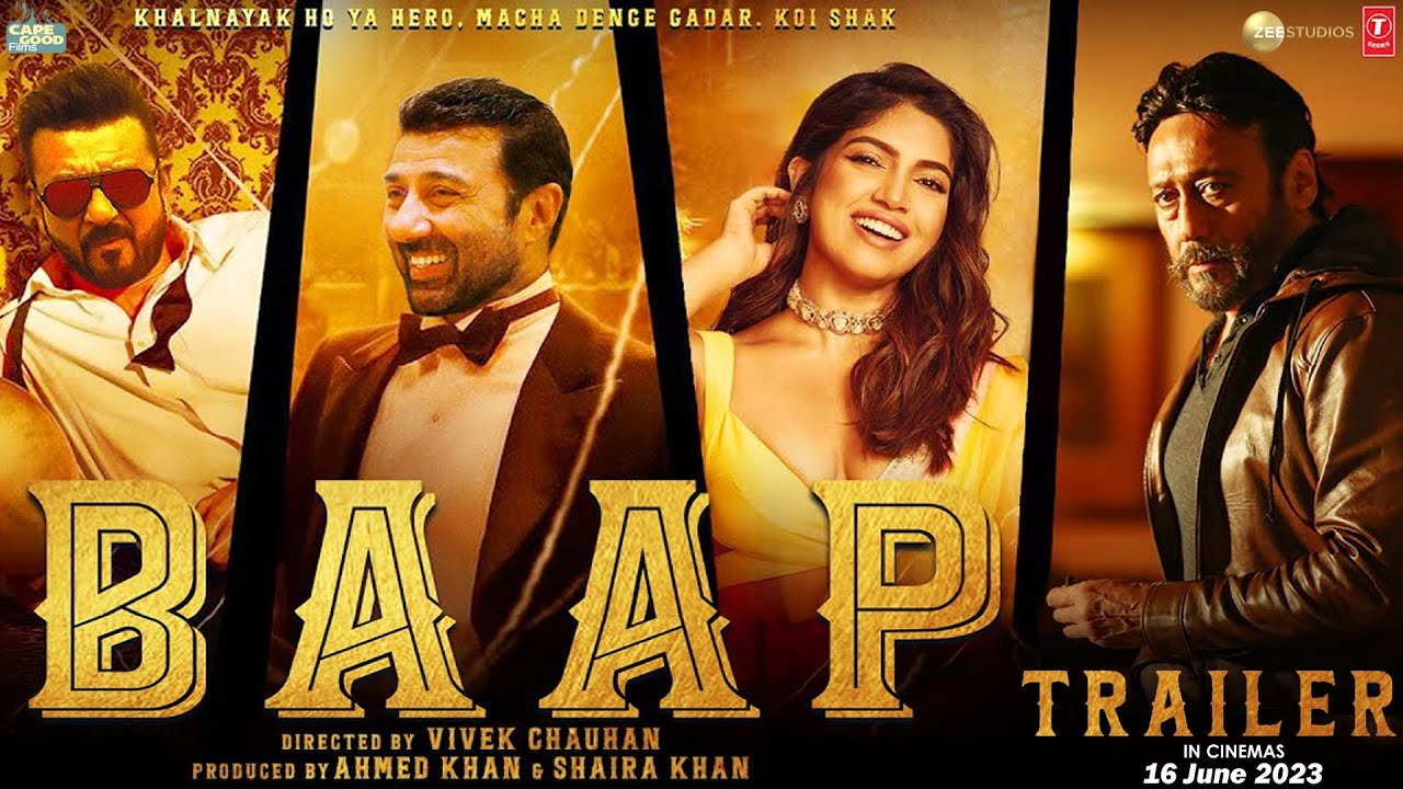 Baap Official Trailer | Sunny Deol. Mithun, Sanjay D, Jackie | Full ...
