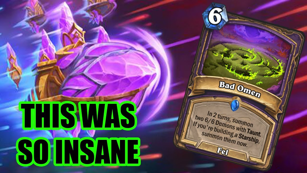 Sometimes their topdecks win them the game | XL Starship Warlock - YouTube