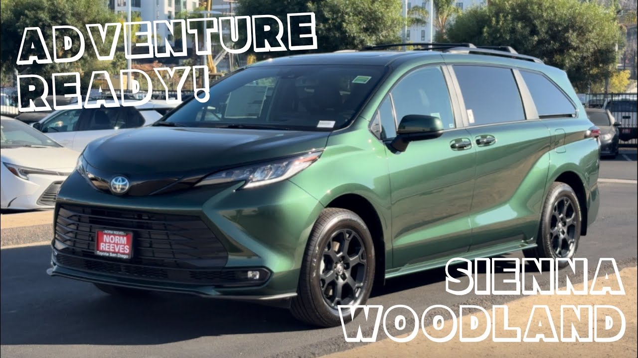 2025 Toyota Sienna Woodland Review – The AWD Adventure Minivan! - YouTube