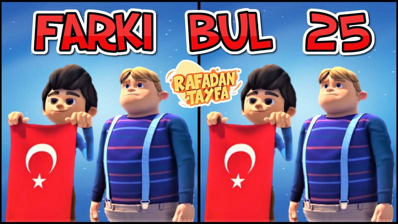 RAFADAN TAYFA Fark Bulmaca 25 | Farkı Bul Oyunu Yeni Bölümleri ( 29 ...