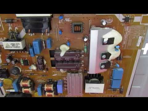 Samsung TV , Clicking ?  Dead no power ?   PFC common fault repair  to component level .