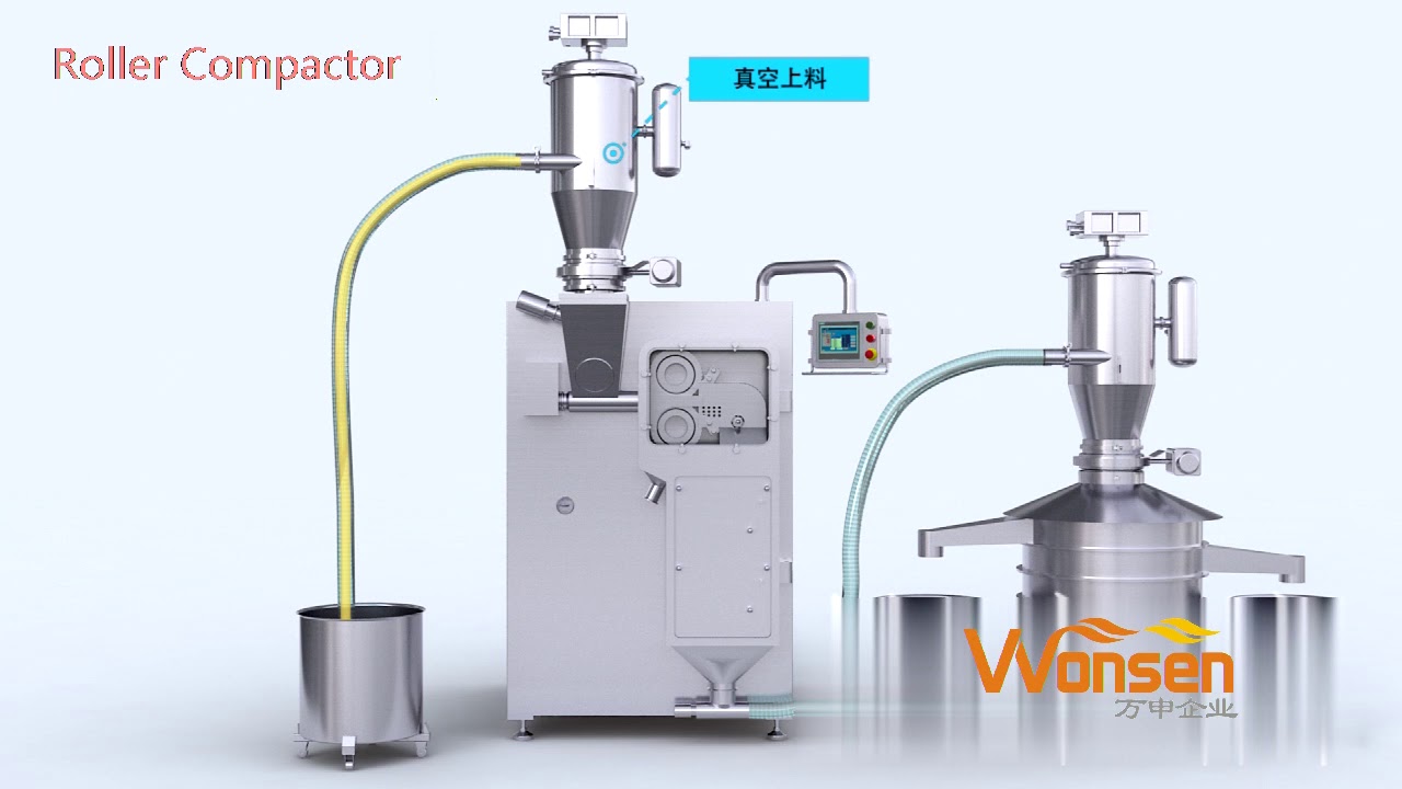 Wonsen Roller Compactor - YouTube