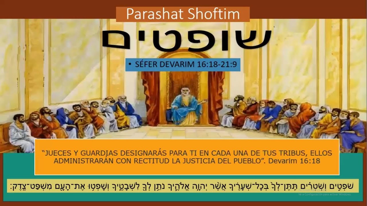 Parasha Softim #48 "Jueces" - YouTube