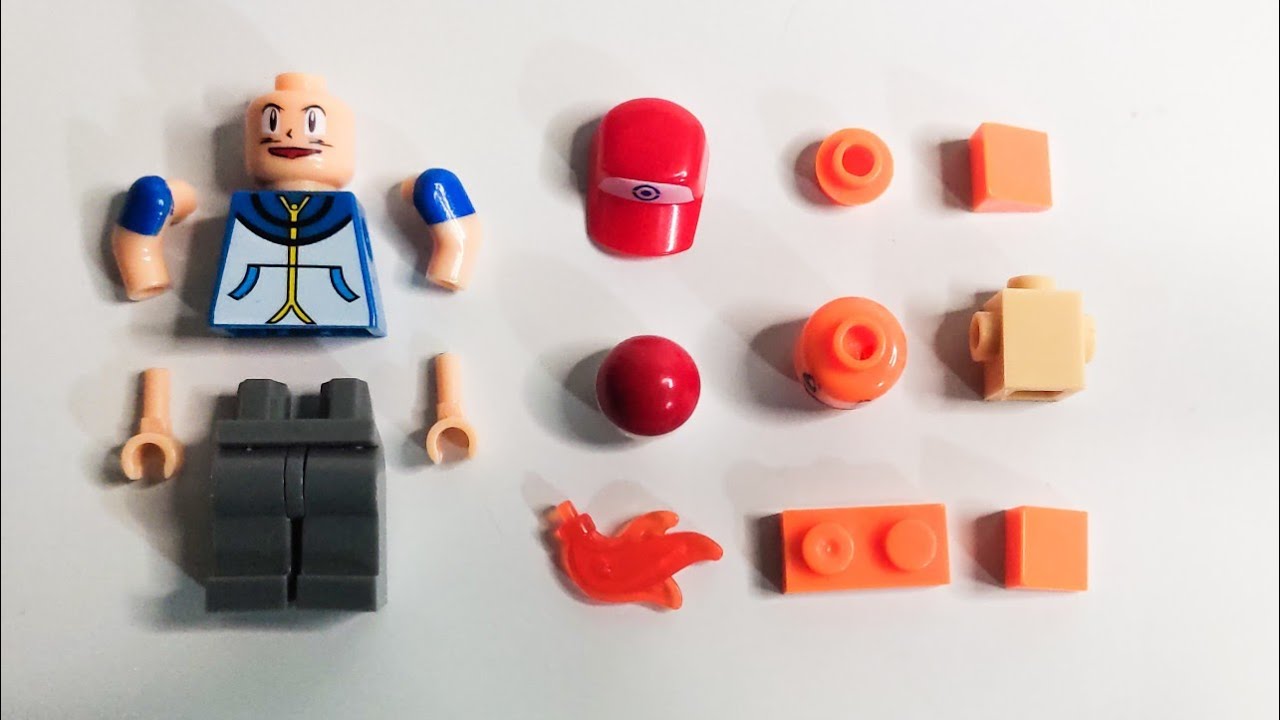 [FAKE LEGO] Minifigure Pokemon ASH & Charmander - YouTube