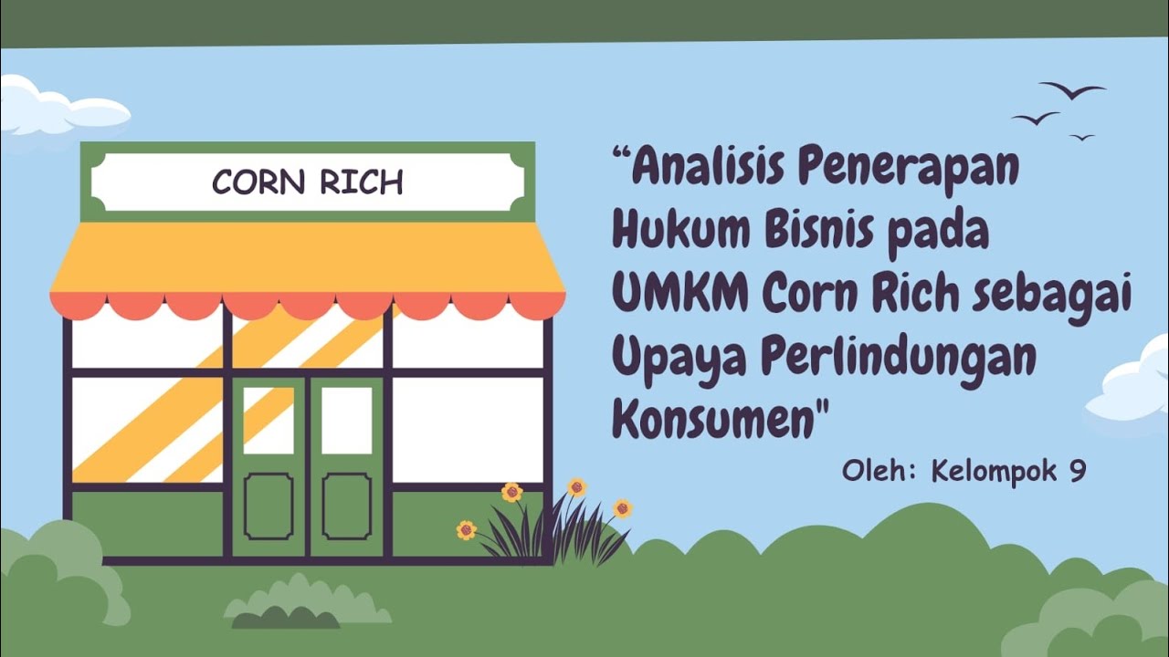 presentasi pkm ke umkm corn rich kelompok 9 - YouTube