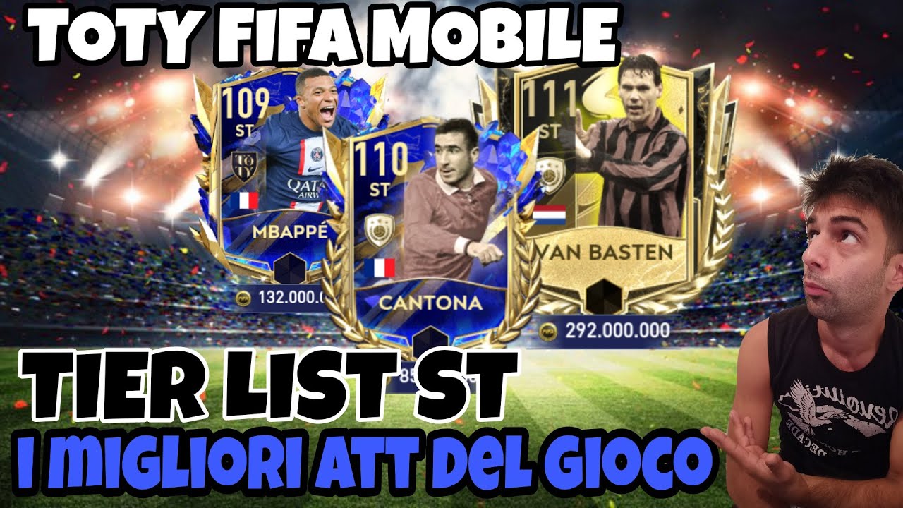 FIFA MOBILE 23 - TIER LIST ATT ( I MIGLIORI ATTACCANTI DEL GIOCO ...