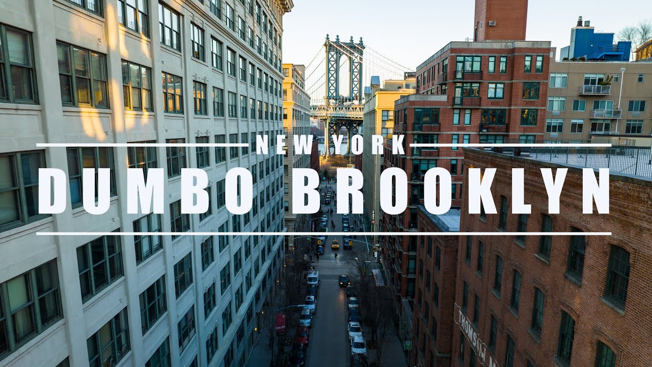 Dumbo Brooklyn Bridge Sunset - YouTube