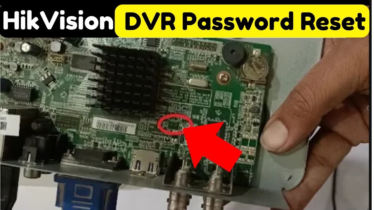How to Reset Hikvision DVR Password 2024| Hikvision DVR Password Reset 2024 DS-7104-F1 2024 ...