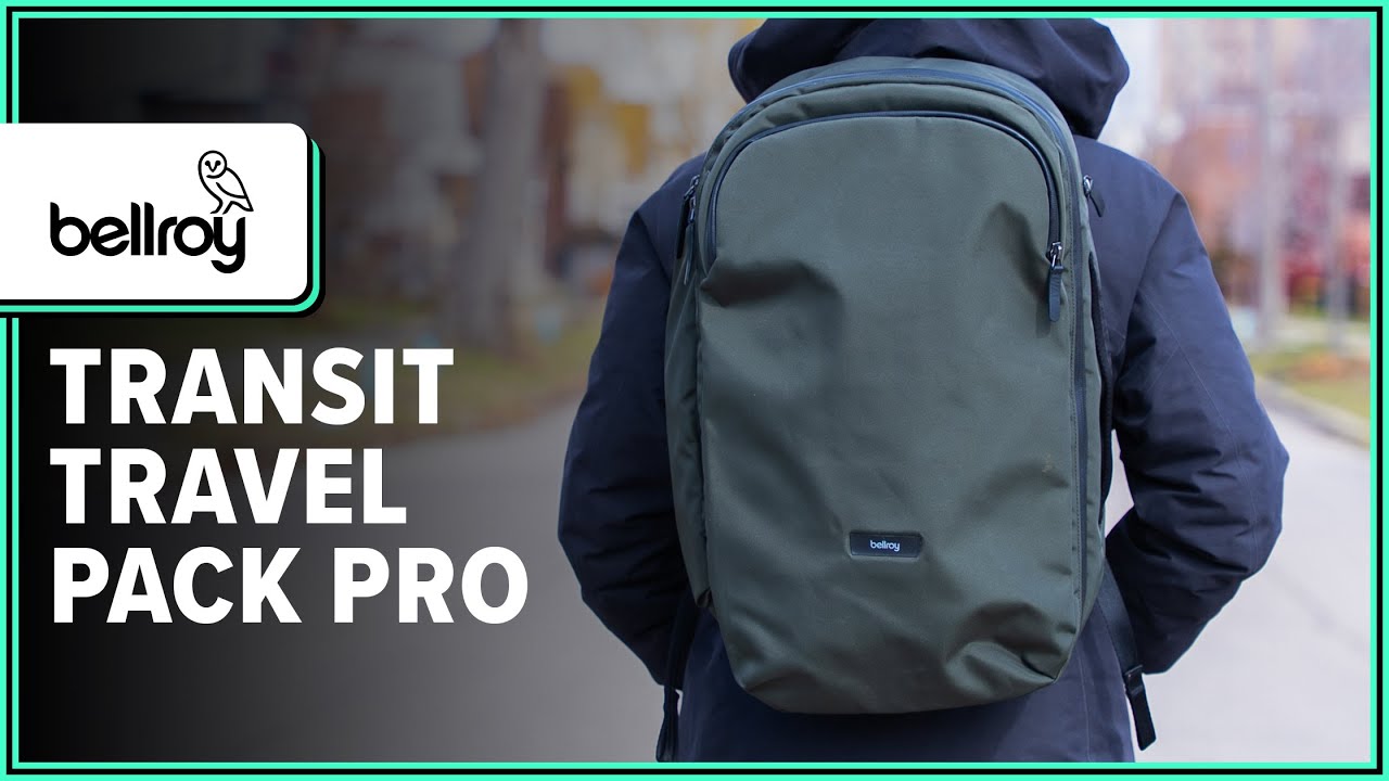 Bellroy Transit Travel Pack Pro Review (2 Weeks of Use) - YouTube