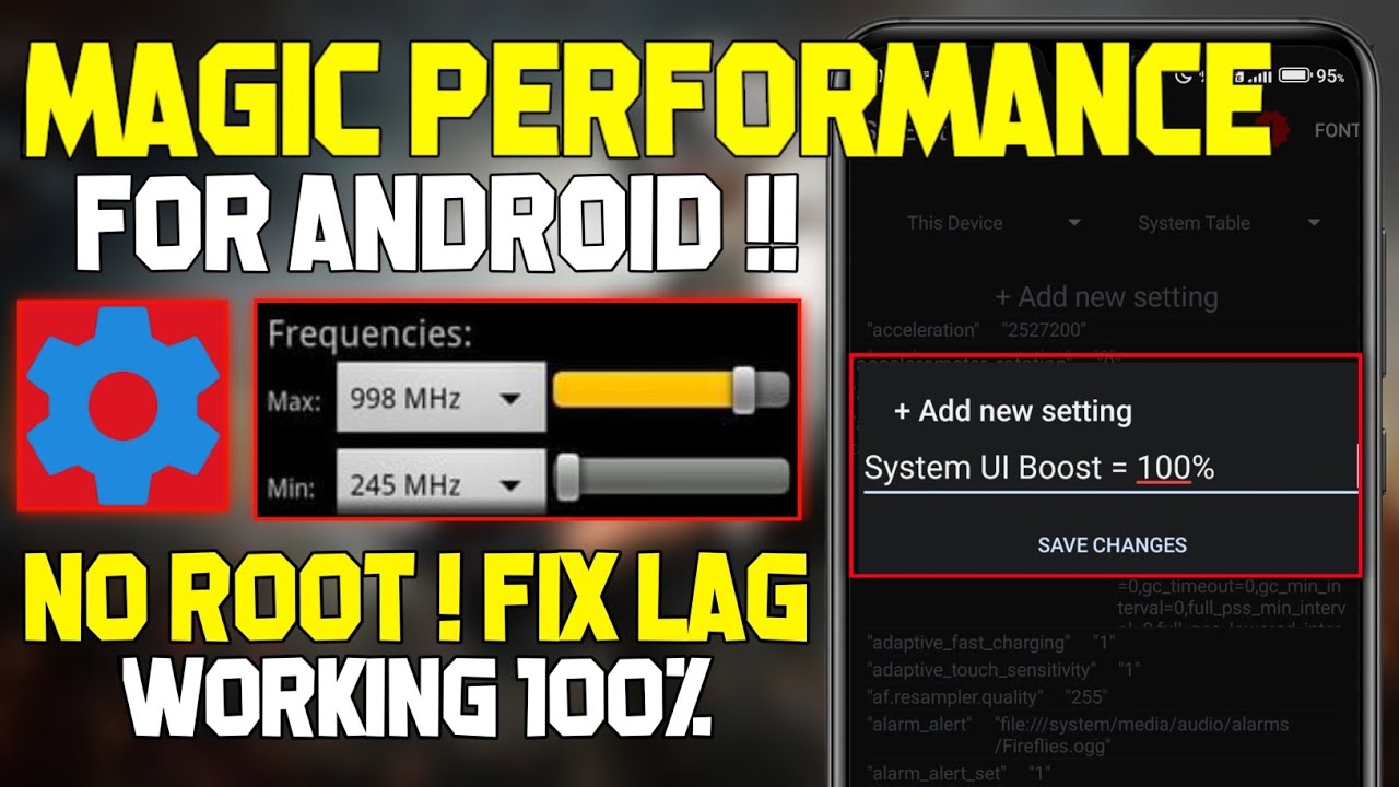 Magic Performance For Android !! No Root | Max FPS & Max Performance ...