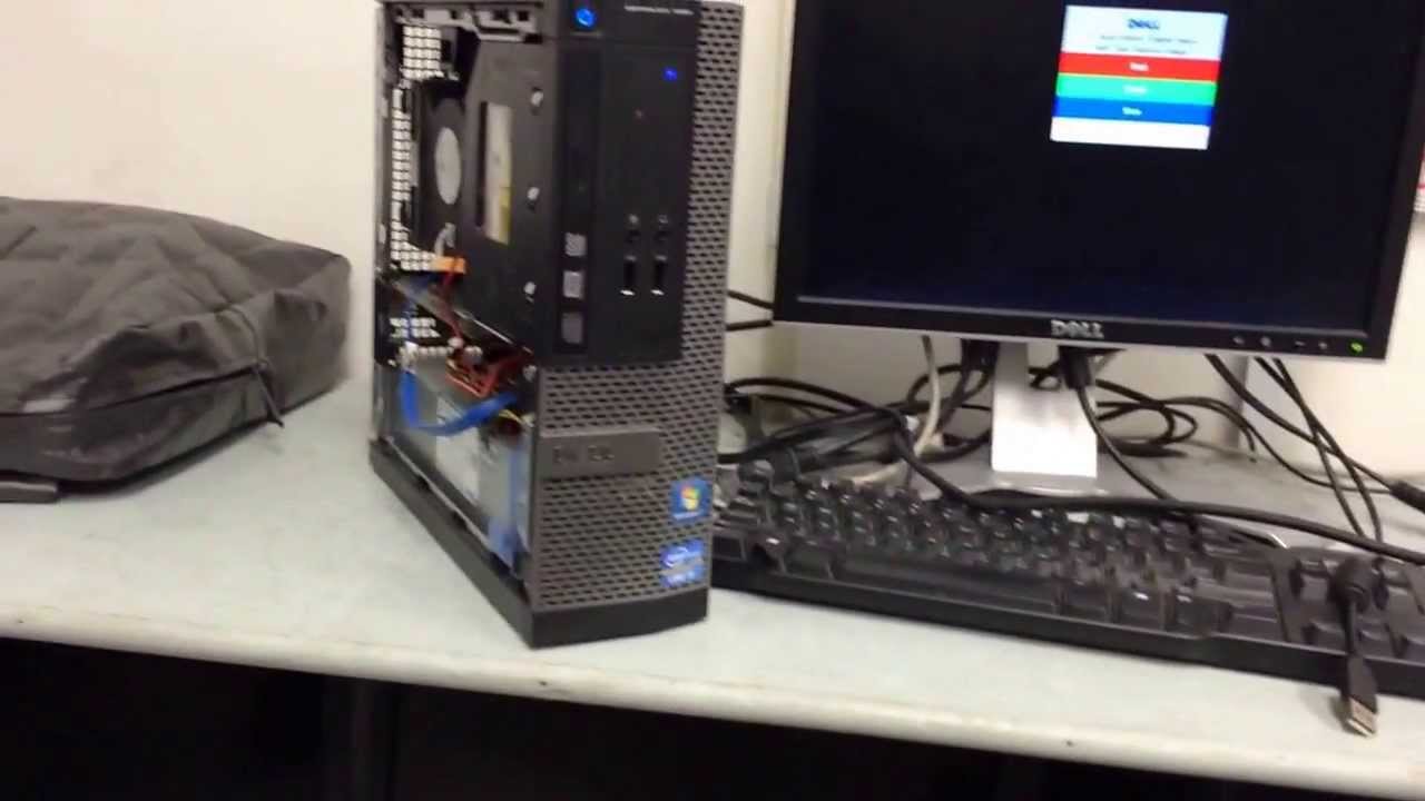 Dell Optiplex screeching noise. - YouTube