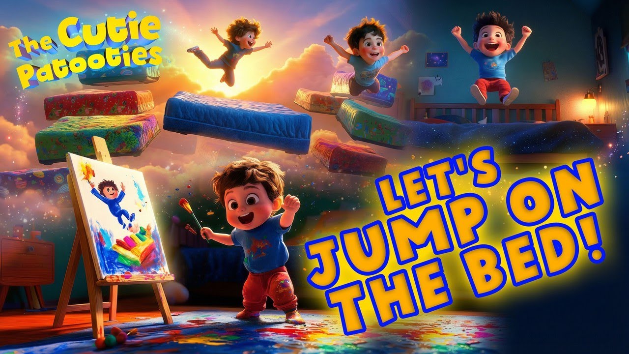Jump on the Bed! 🛏️😄 | Fun Kids Song About Listening & Chores | The ...