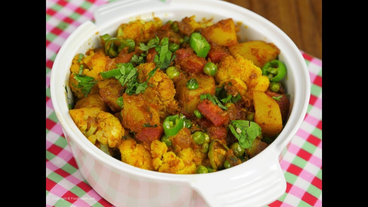 Mix Sabzi Recipe - Mix Veg Recipe - Mix Veg Curry by ( Kitchen with ...