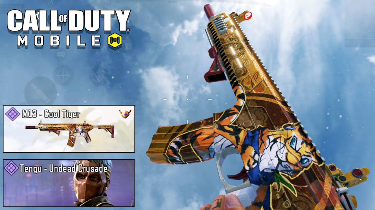 M13 COOL TIGER GAMEPLAY COD MOBILE - YouTube