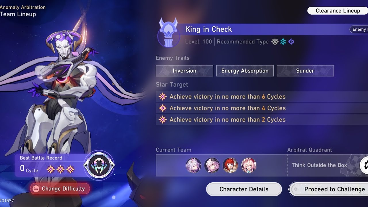 Team Girly Pop - HSR 3.6 Anomaly Arbitration Intellitron Endgame King ...