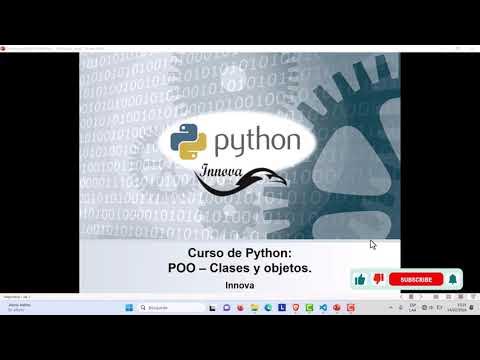 9. Python: POO I - Clases, objetos, encapsulamiento - YouTube