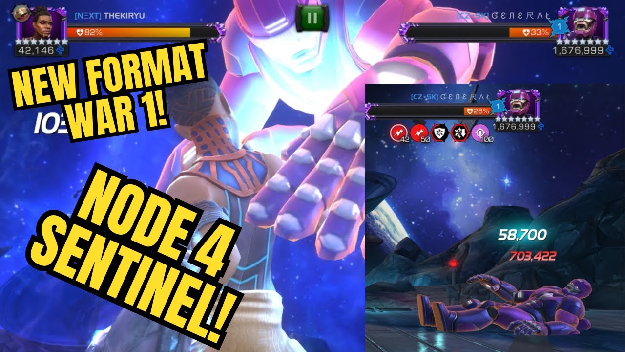 Node 4 Sentinel! New Format War 1! - YouTube