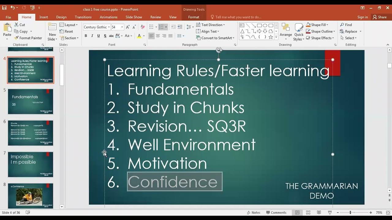Demo class B7 18th December - YouTube