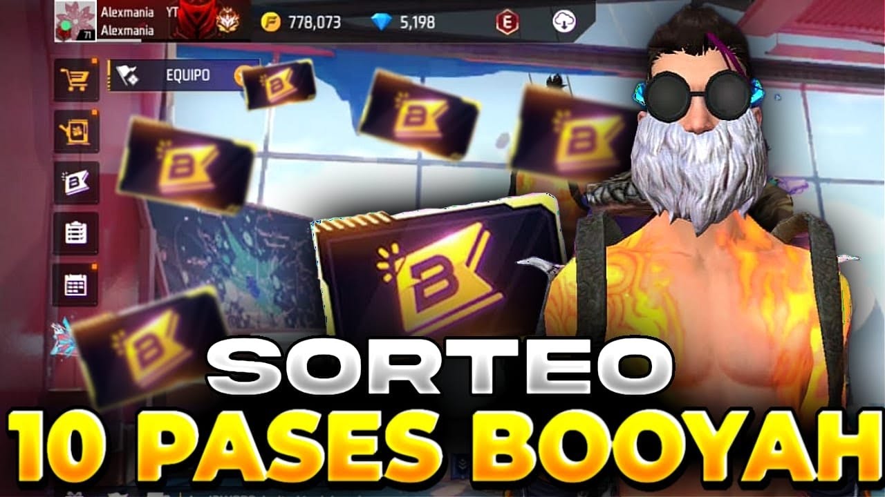SORTEO DE 10 PASES BOOYAH DE FREE FIRE 🎁🔥 REQUISITOS Y FECHA DE ...