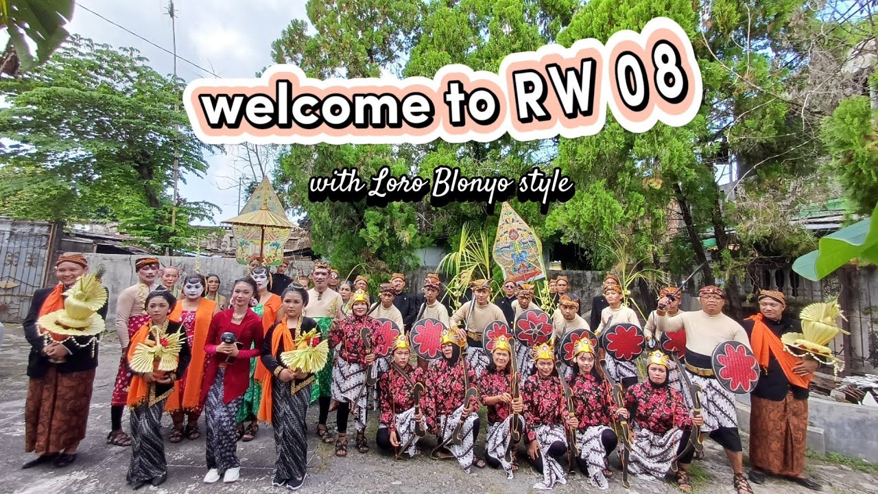 KIRAB BHINNEKA IX GANDEKAN 2024 BANGUNHARJO RW 08 - YouTube