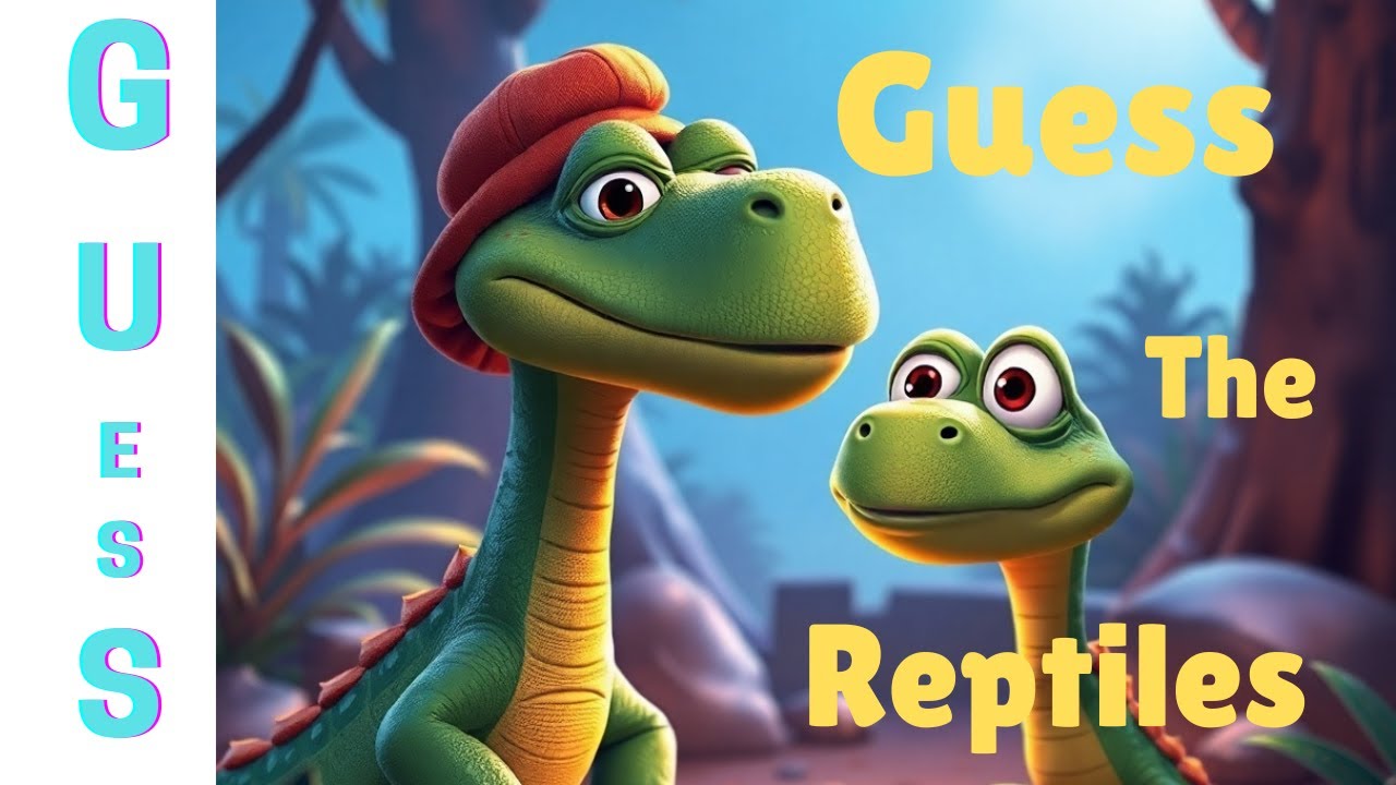 Guess The Reptiles l Reptile Test - YouTube