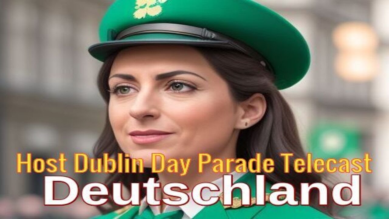 Mickela Mallozzi ist Co-Moderatorin der Dubliner St. Patrick’s Day ...