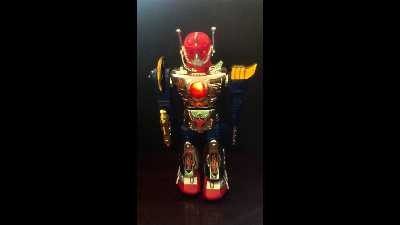 Vintage Super Mega Heavy Metal Warrior Robot - YouTube