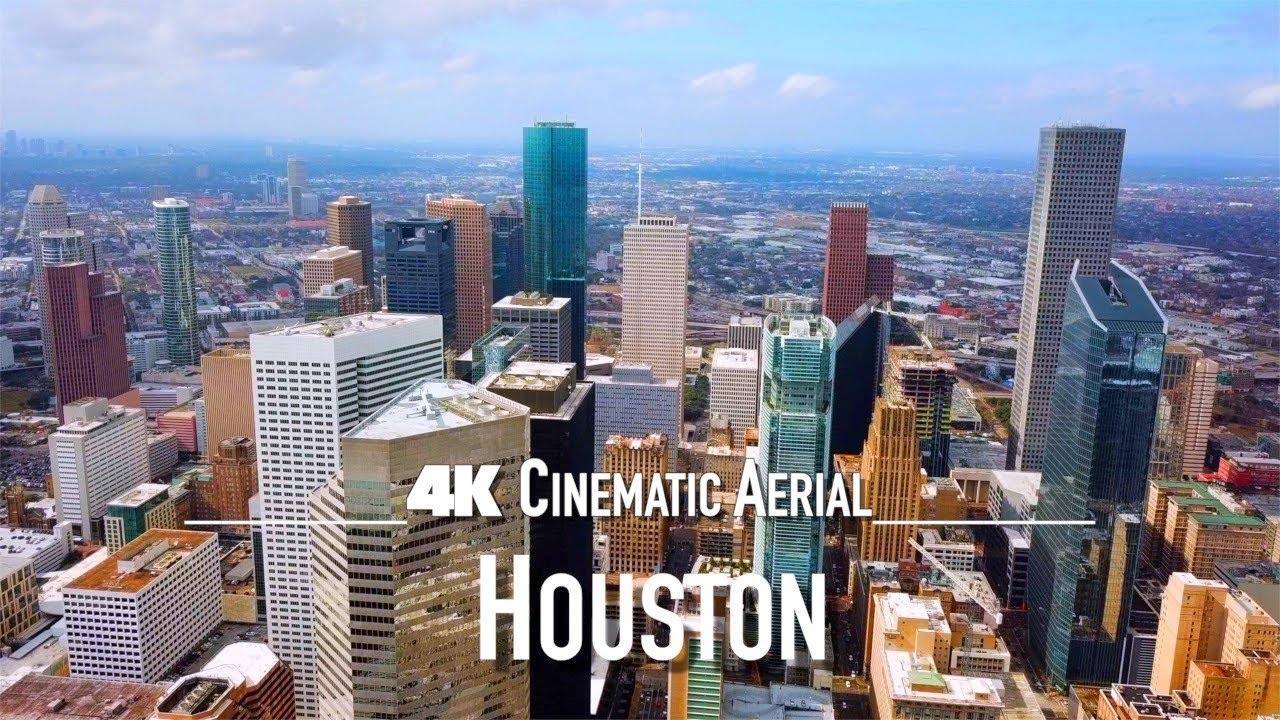 Houston 4k, USA, Texas 4K, Drone Footage, A Travel Tour UHD - YouTube