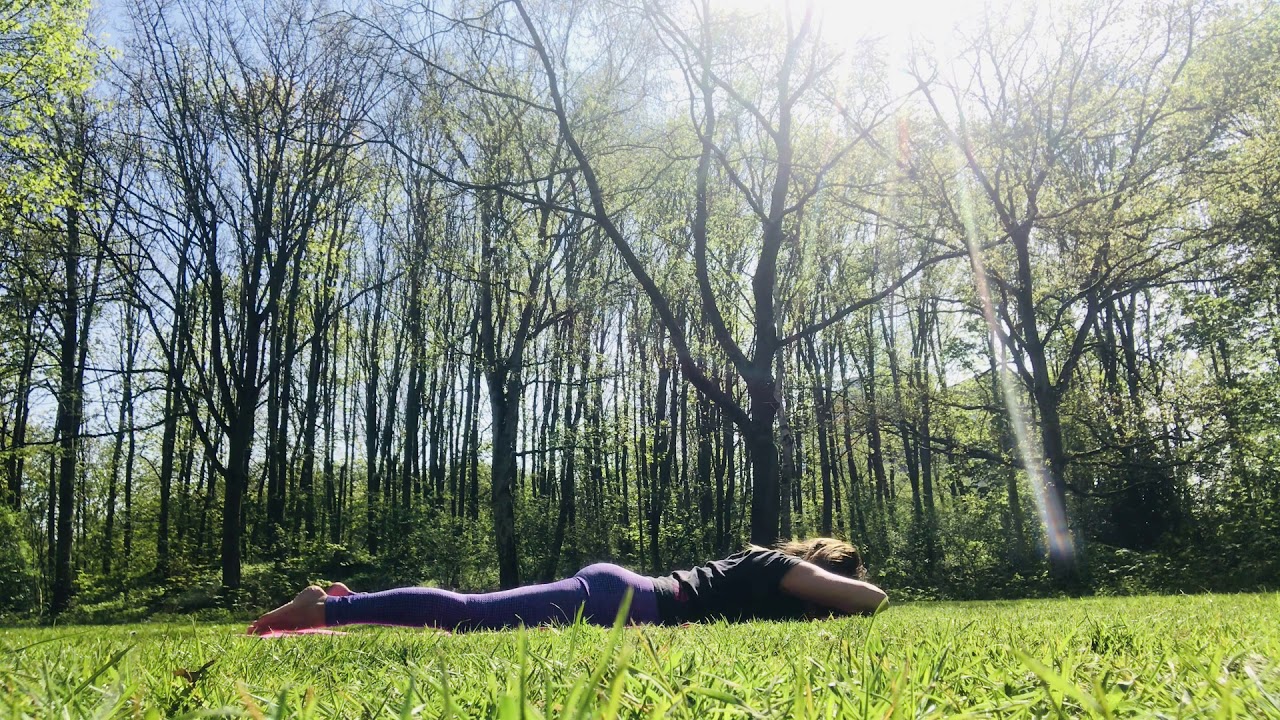 Crocodile Pose (Makarasana) - YouTube