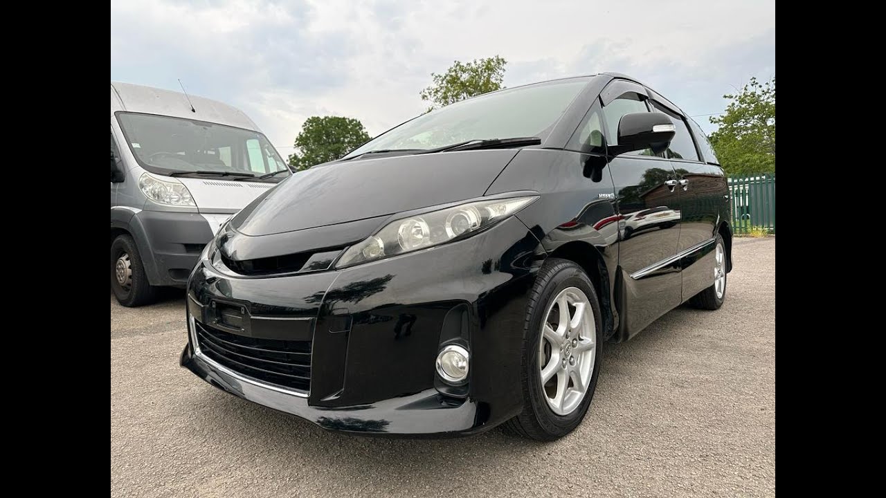 TOYOTA ESTIMA HYBRID AERAS 2013 - YouTube