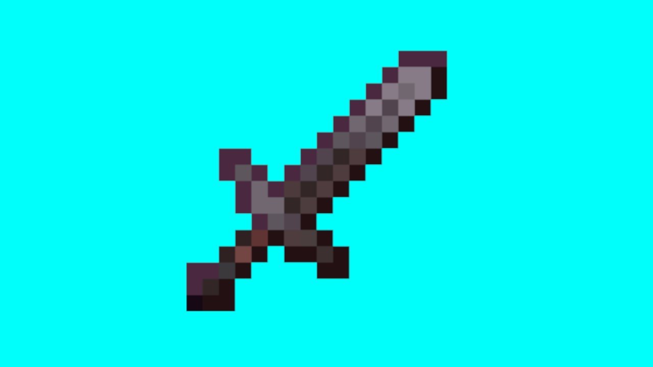 How To Craft Netherite Sword - YouTube